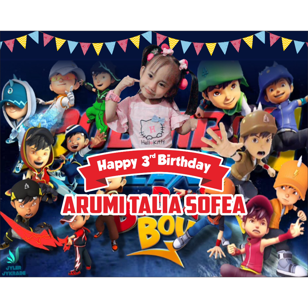 Jual BANNER / BACKGROUND MURAH UKURAN 1 X 1 METER BEBAS REQUEST DESAIN ...