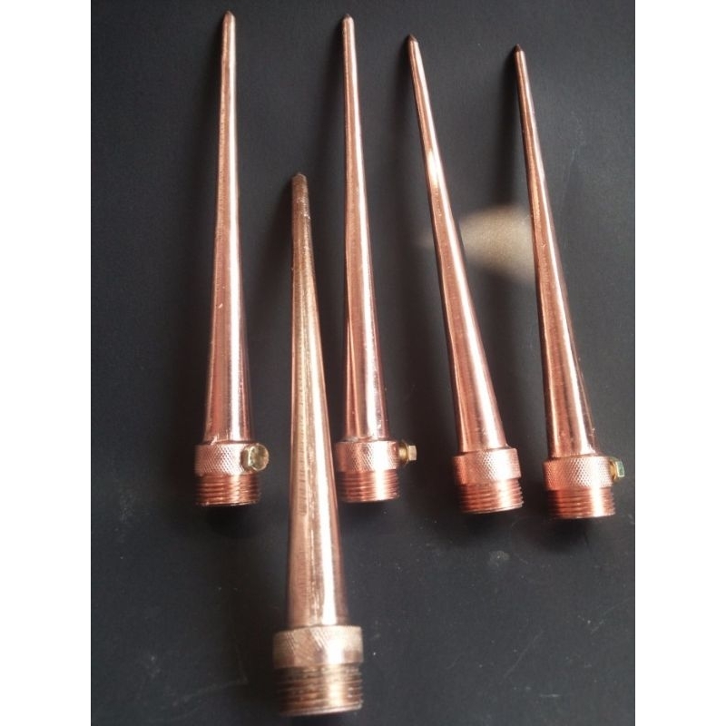 Jual tombak anti petir splitzen 3/4 inch panjang 30cm splitzen tembaga ...