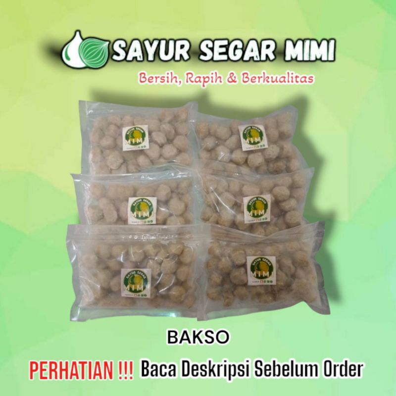 Jual Bakso Ayam Homemade 1KG + Bumbu - Sᴀʏᴜʀ Sᴇɢᴀʀ ♏ɪᴍɪ | Shopee Indonesia