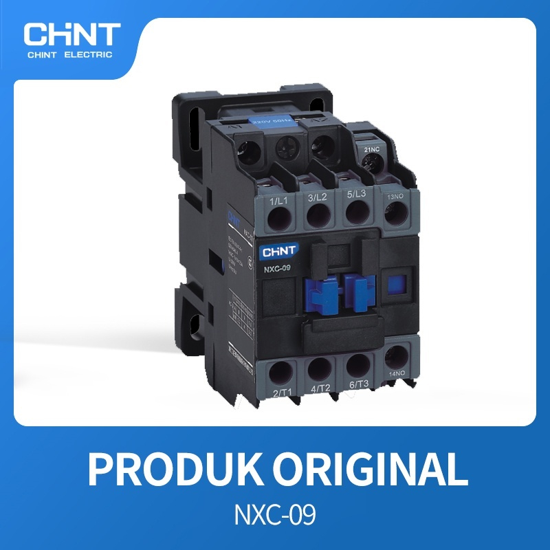 Jual KONTAKTOR CHINT NXC-09/ 12/ 18/ 25/ 32/ 40/ 50/ 65/ 85/ 100 ORIGINAL CHINT | Shopee Indonesia