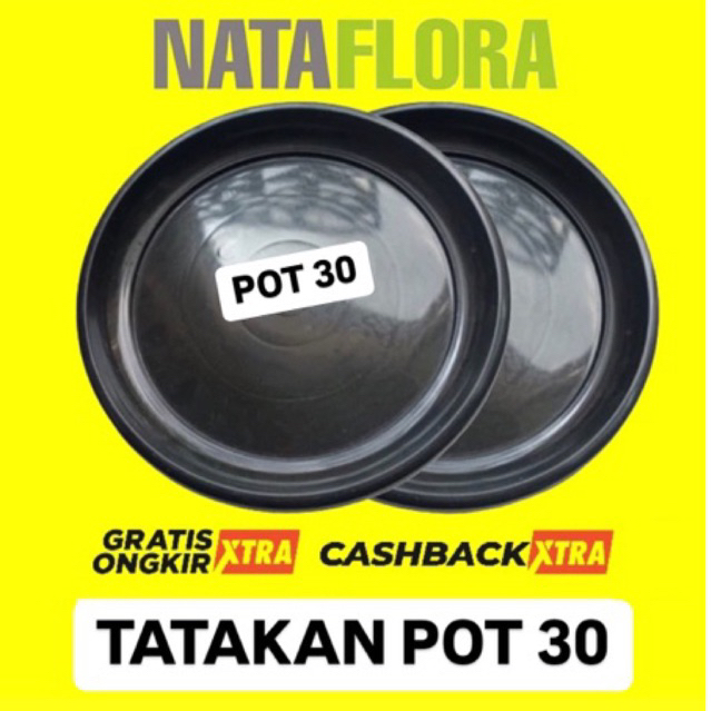 Jual Alas Pot / Tatakan Pot Jumbo 30 Warna Hitam | Shopee Indonesia