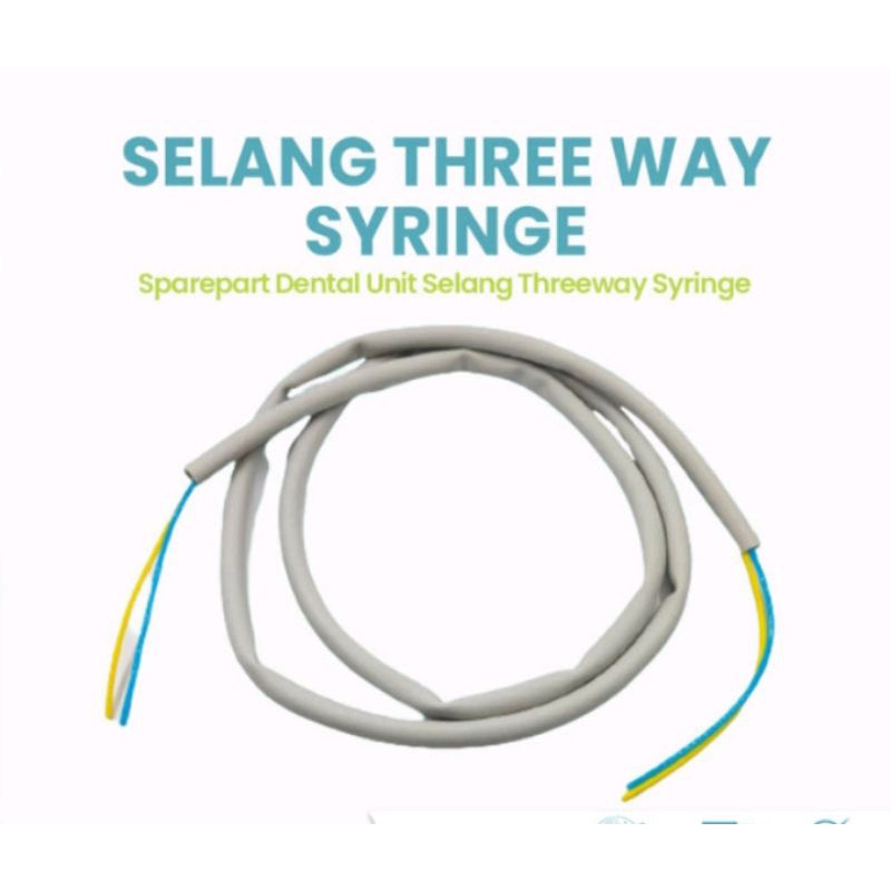 Jual DENTAL SELANG THREE WAY SYRINGE / TRIWAY SIRING / 3 WAY | Shopee ...