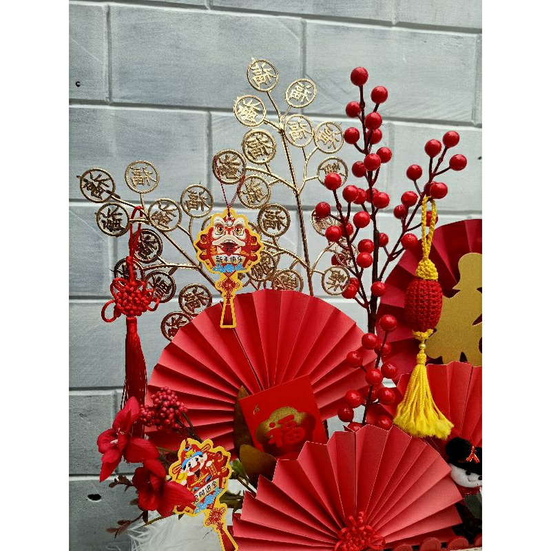 Jual Rangkaian Bunga Imlek 2025 kode 9 | Shopee Indonesia