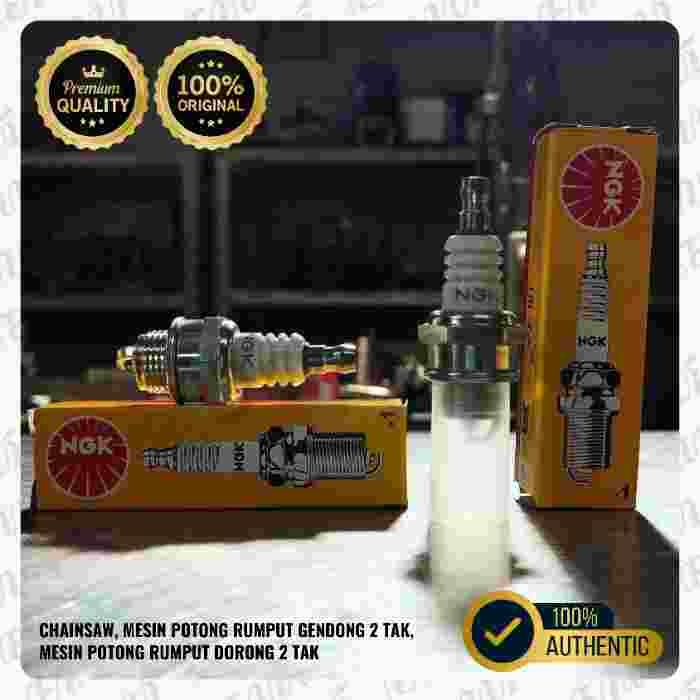 Jual NGK BUSI SATUAN CHAINSAW/ POTONG RUMPUT GENDONG 2 TAK/ POTONG RUMPUT DORONG 2 TAK/ SPARK ...