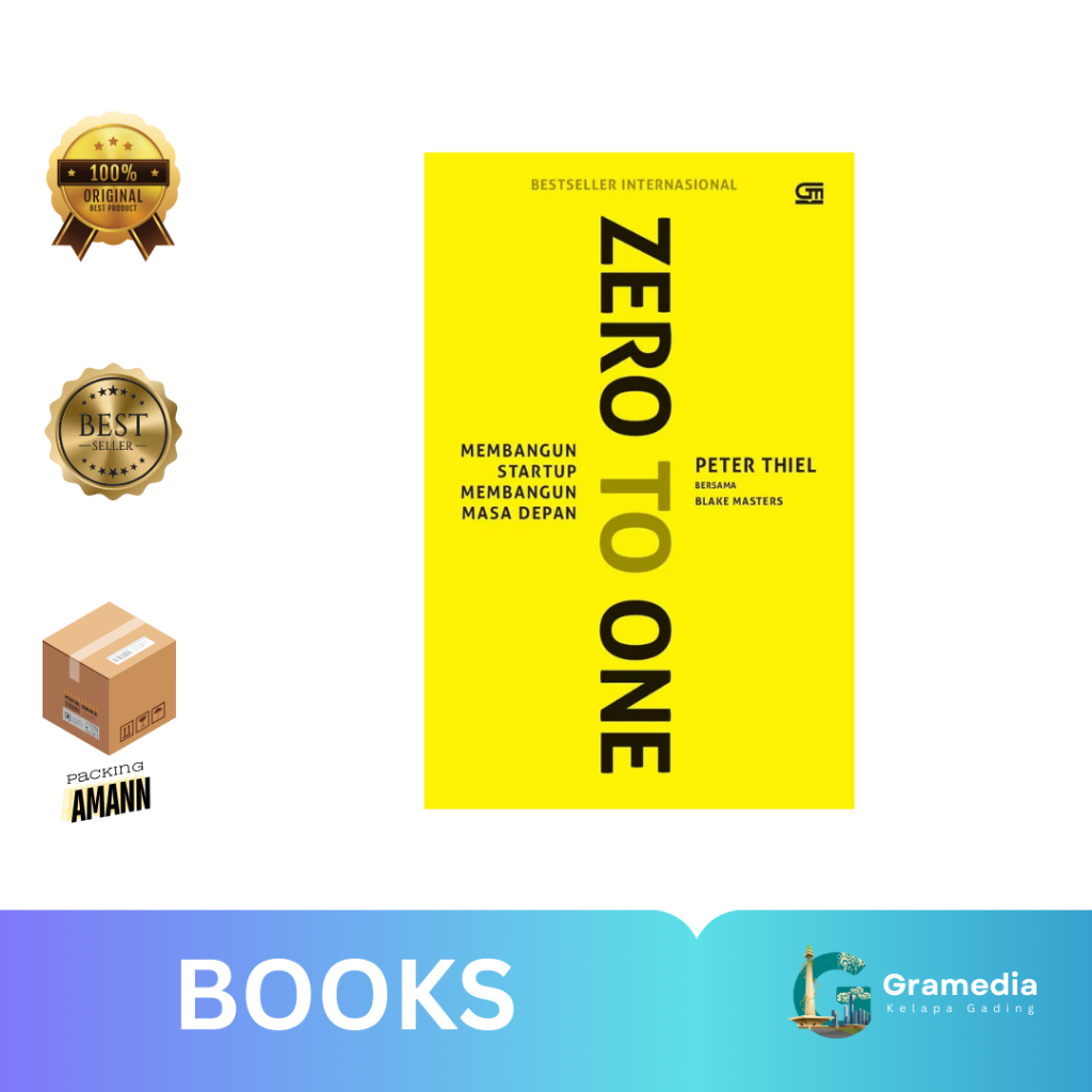 Jual Gramedia MKG - Buku Zero to One (2025) (Peter Thiel) | Shopee ...