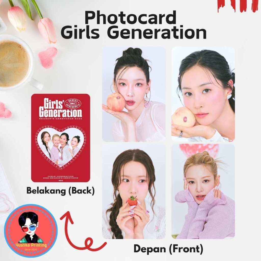 Jual (SATUAN) Premium Photocard SNSD Girls Generation Yoona Taeyeon ...