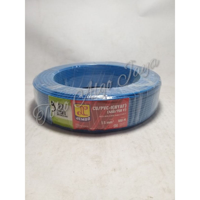 Jual kabel jembo nyaf 1,5mm harga per meter | Shopee Indonesia