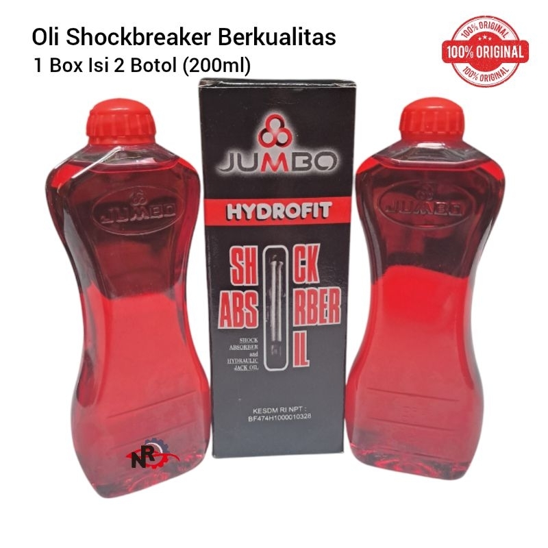 Jual Oli Shock Jumbo 200ml Minyak Shock Motor Cairan Peredam Kejut ...