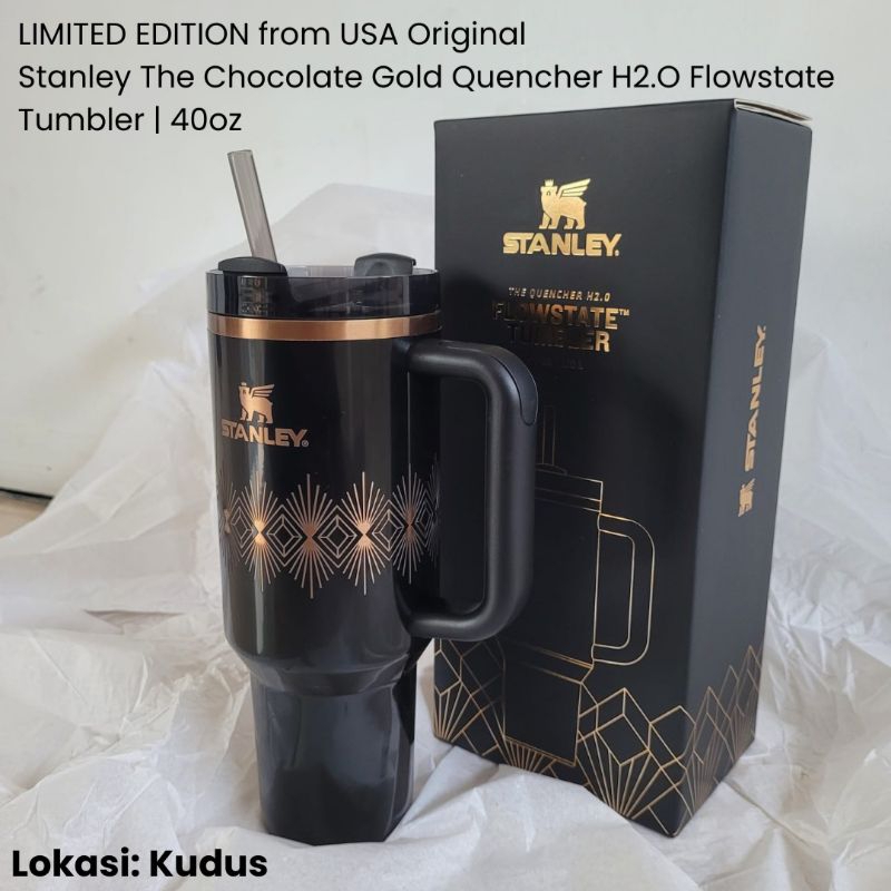 Jual Stanley The Chocolate Gold Quencher H2.O Flowstate Tumbler | 40oz ...