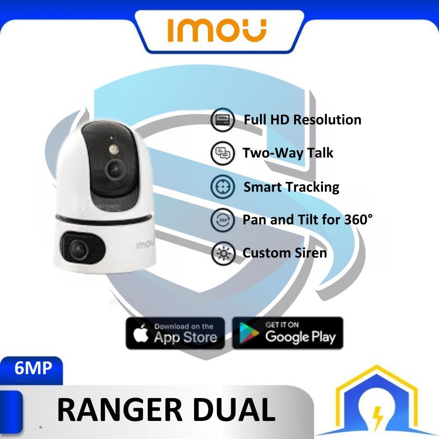 Jual IMOU Ranger Dual 6MP Dual Lensa Smart IP Camera CCTV Wi-Fi Indoor ...