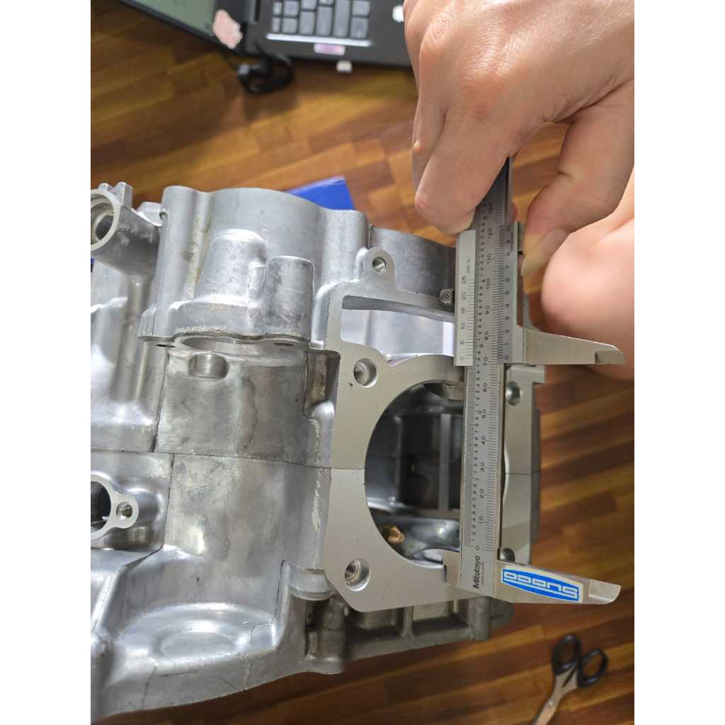 Jual CRANKCASE SET MX KING (V1 & V2) WITH RACING OIL JET MOTOR SLEEVE ...