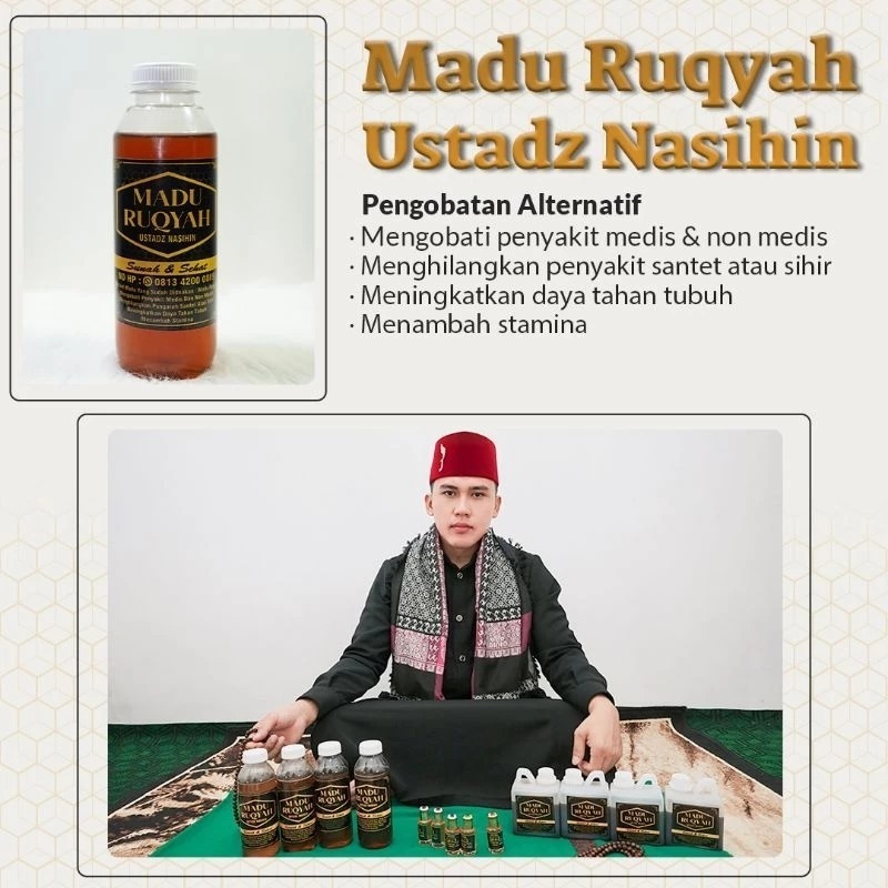 Jual Madu Kuning Ruqyah Ustadz Nasihin 600gr(madu doa) | Shopee Indonesia