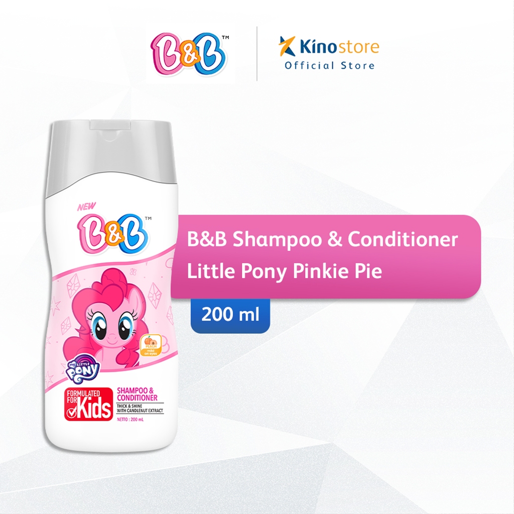 Jual B&B Shampoo & Conditioner Little Pony Pinkie Pie 200ml | Shopee ...