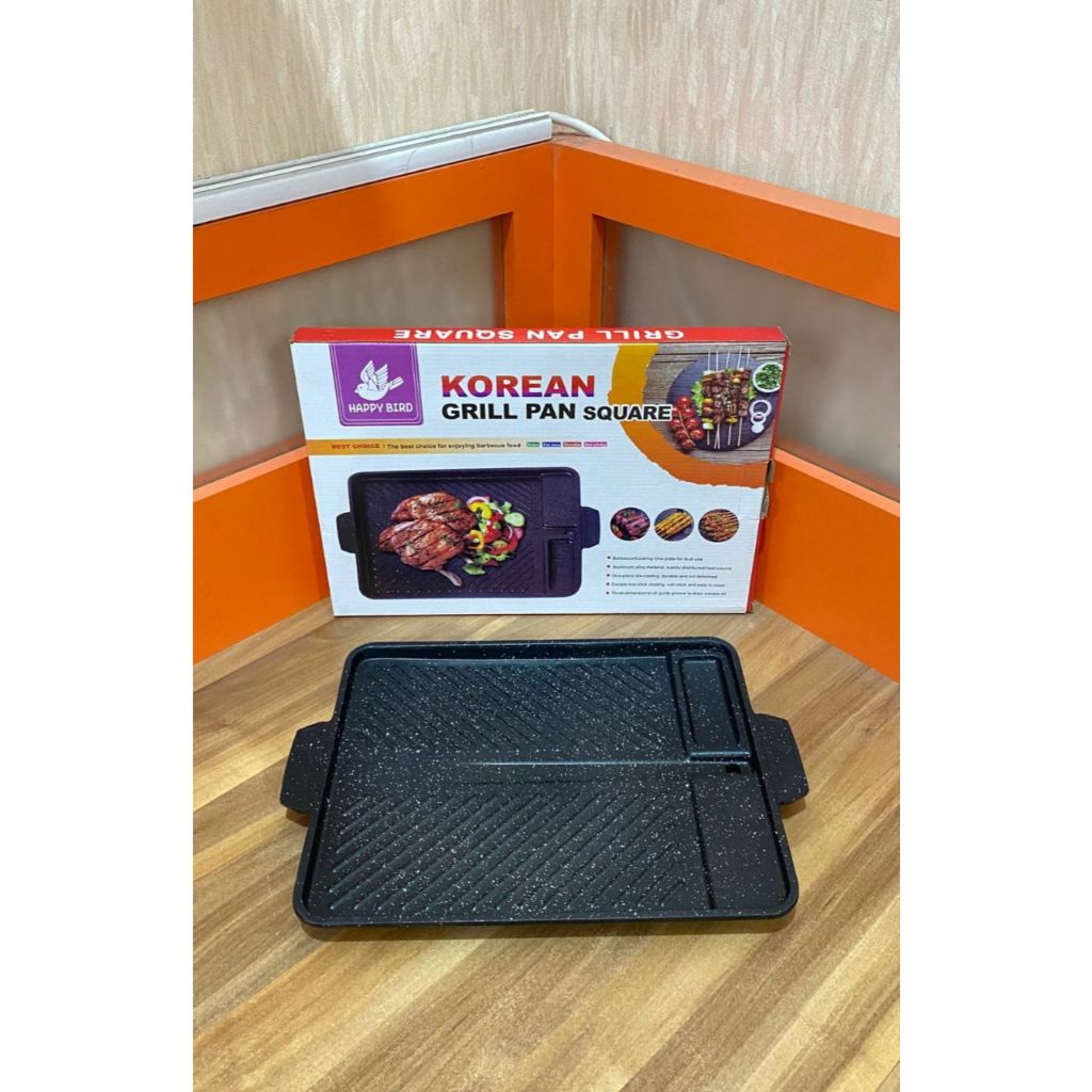 Jual Korean Grill Pan barbeque/Alat pangggangan bbq korea/panggangan ...