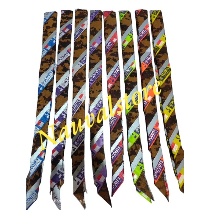 Jual Scraf pramuka loreng lis scout | Shopee Indonesia