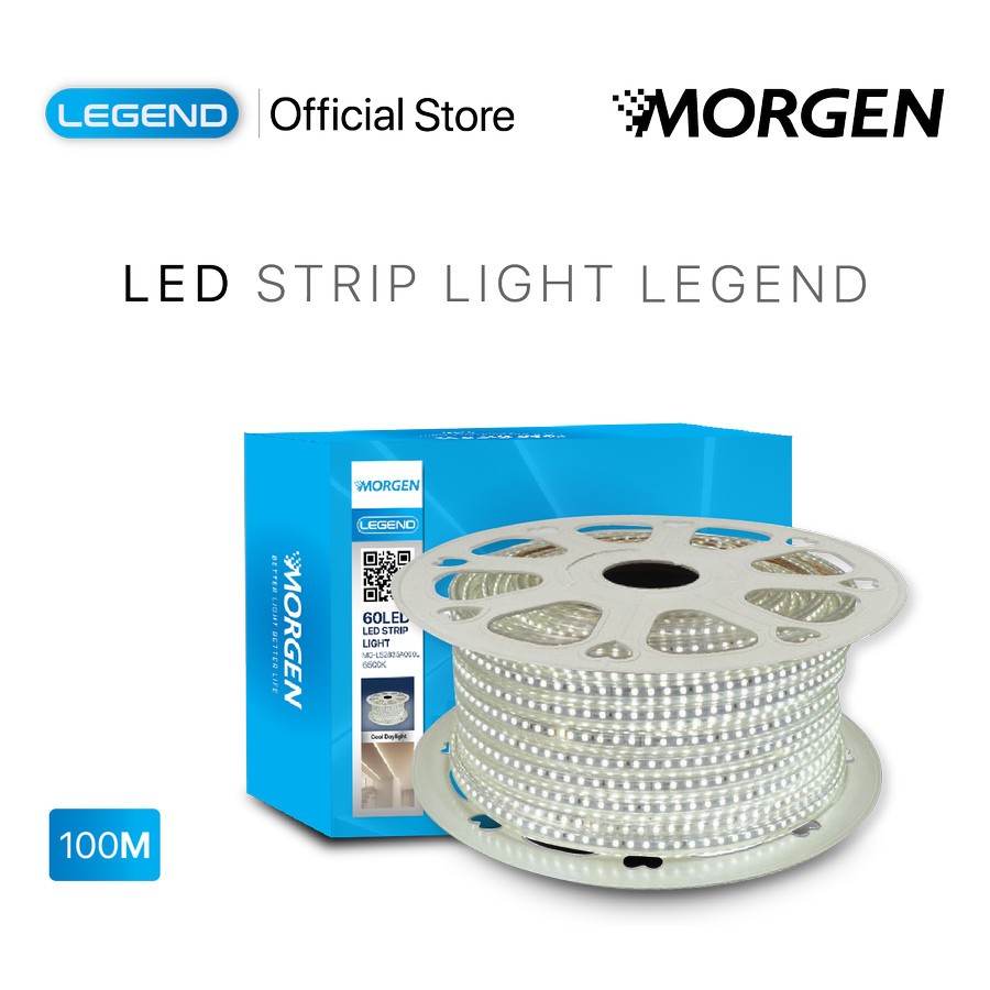 Jual MORGEN LED STRIPE LIGHT LEGEND 100METER | Shopee Indonesia