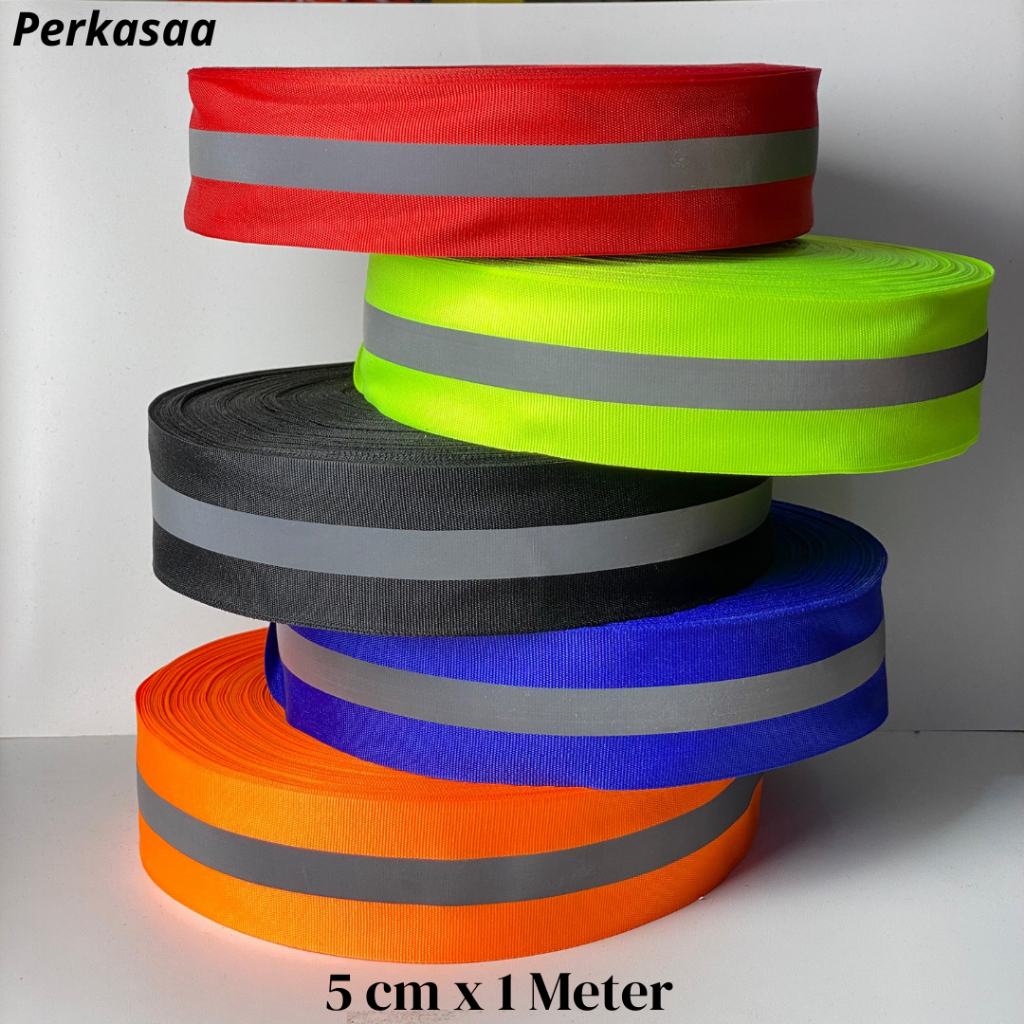 Jual Pita Scotchlite Grade A\ Skotlet Scotlight Bisline 2 inch Pemantul ...