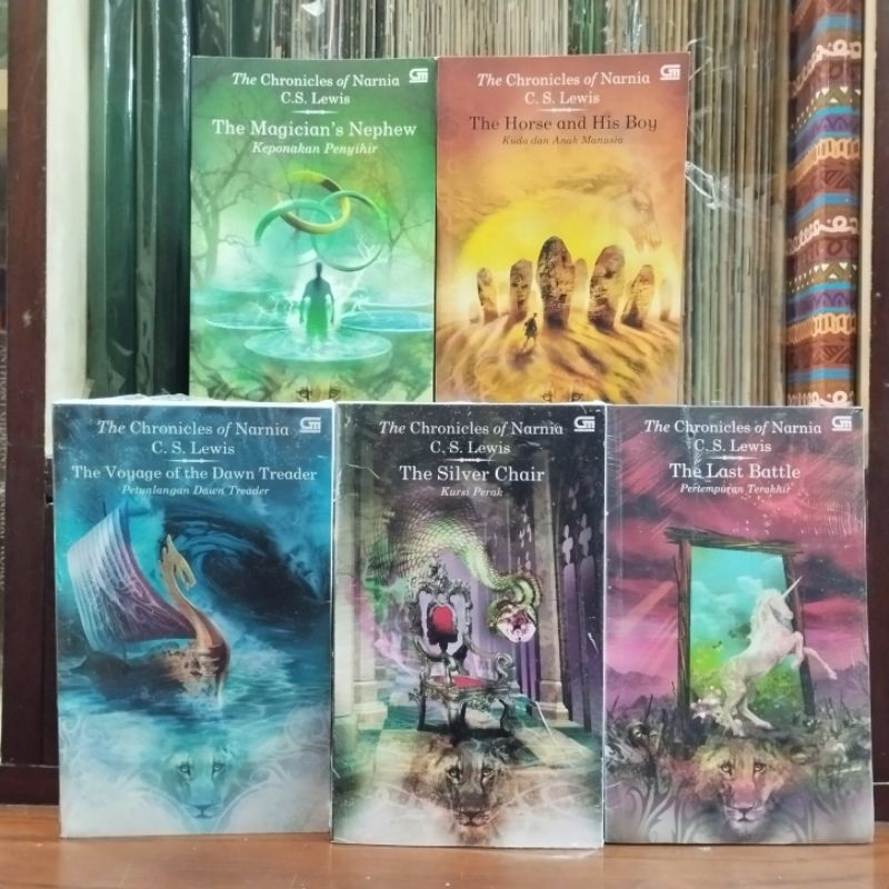 Jual The Chronicles of Narnia CS Lewis Series Novel Terjemahan | Shopee ...