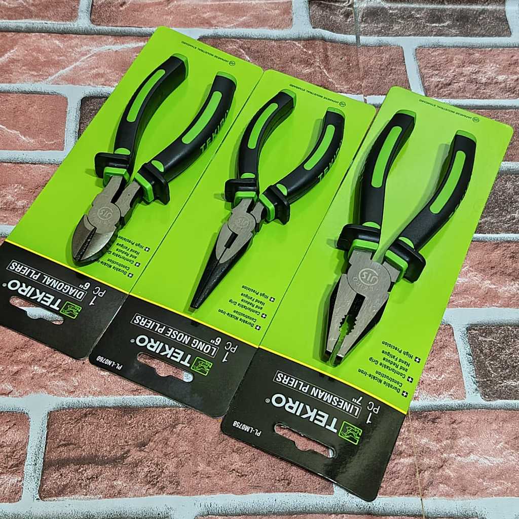 Jual tang tekiro asli / TEKIRO TANG SET 3 PCS / Tang set Tang Lancip 6 ...