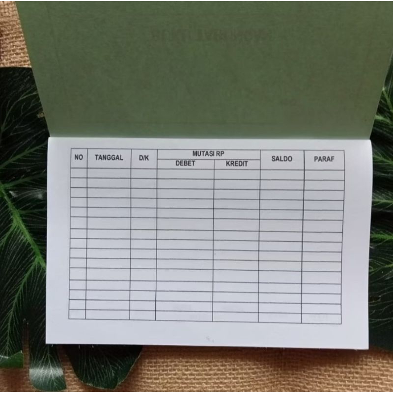 Jual Buku tabungan simpel model landscape isi 16 halaman # tabungan ...