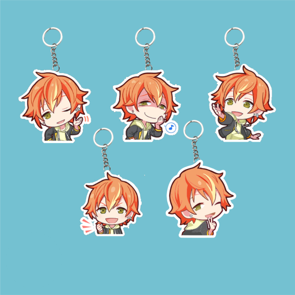 Jual Ganci Akito Project Sekai Akrilik UV DUA SISI | Gantungan Kunci Proseka Waifu Game | Ganci ...