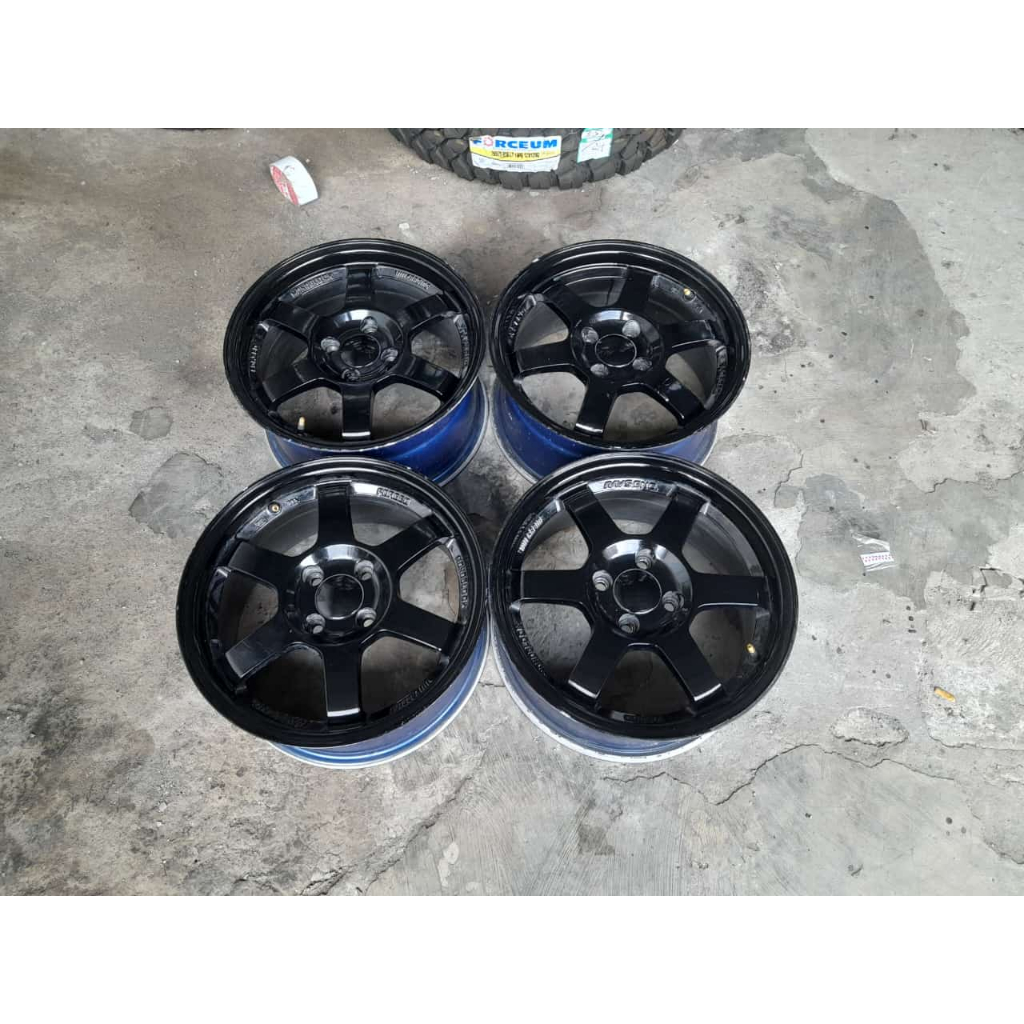 Jual VELG MOBIL TE37 RING 15 LEBAR 7 PCD 4X100 BRIO AGYA AYLA SIGRA ...