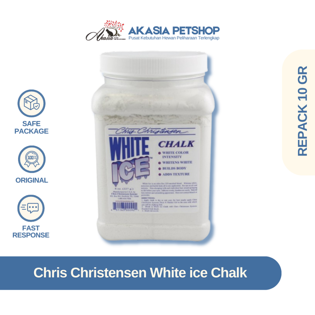 Jual Chris Christensen White ice Chalk Repack 10 gr | Shopee Indonesia