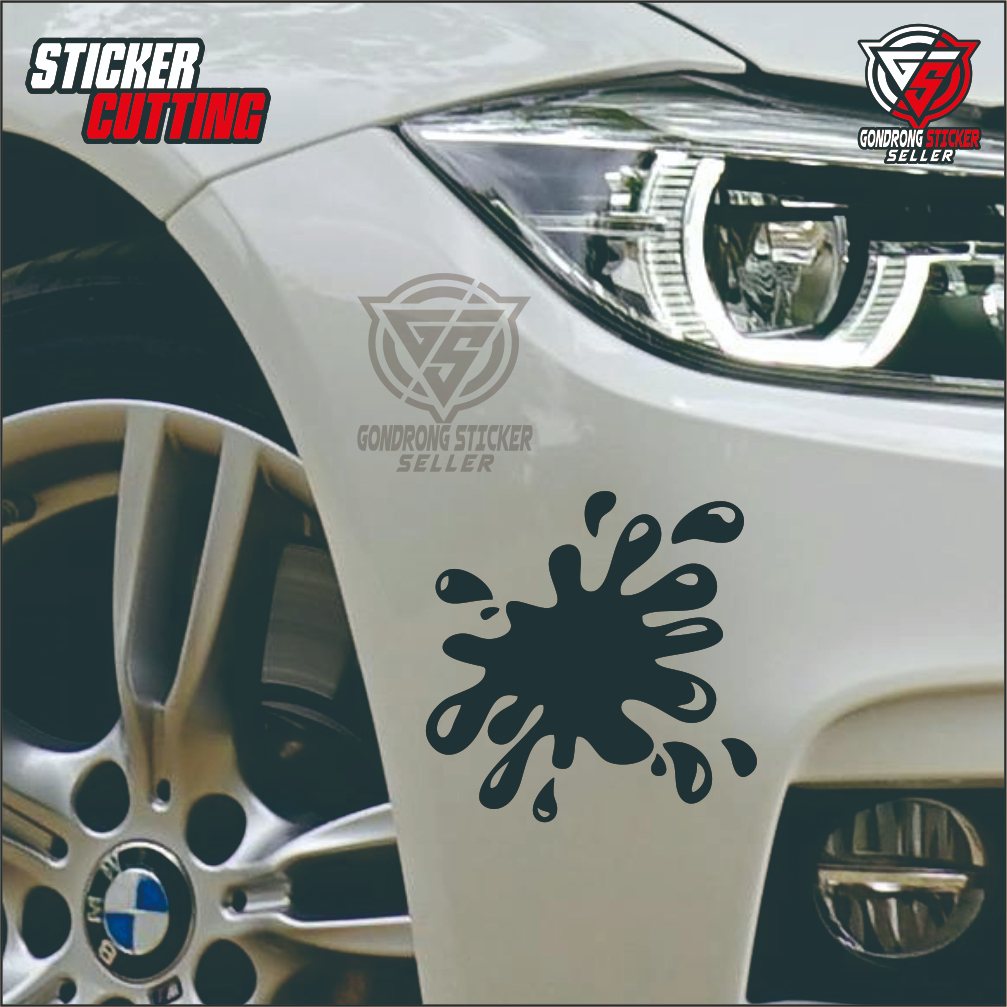 Jual STIKER CIPRATAN / SPLASH STICKER BERCAK CUTTING | Shopee Indonesia