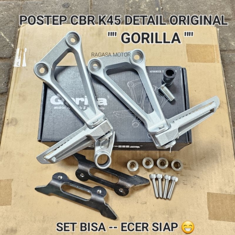 Jual Footstep Foot Step Postep Step Belakang CBR 150R K45 SET Detail original | Shopee Indonesia