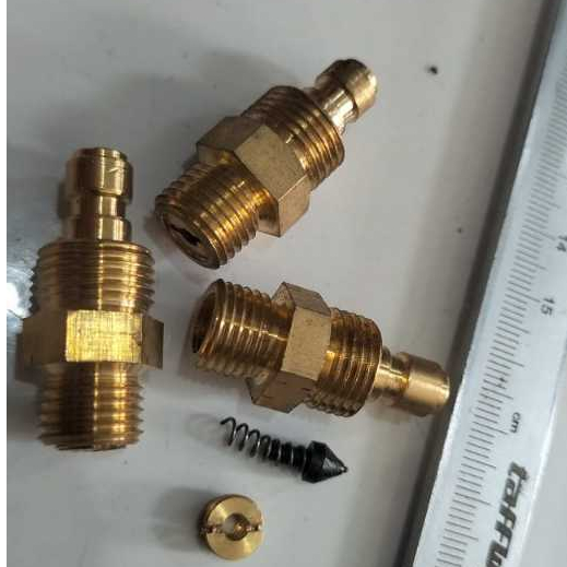 Jual KUPLER JANTAN MINI DRAT M12 KUNINGAN - KUPLER MINI | Shopee Indonesia