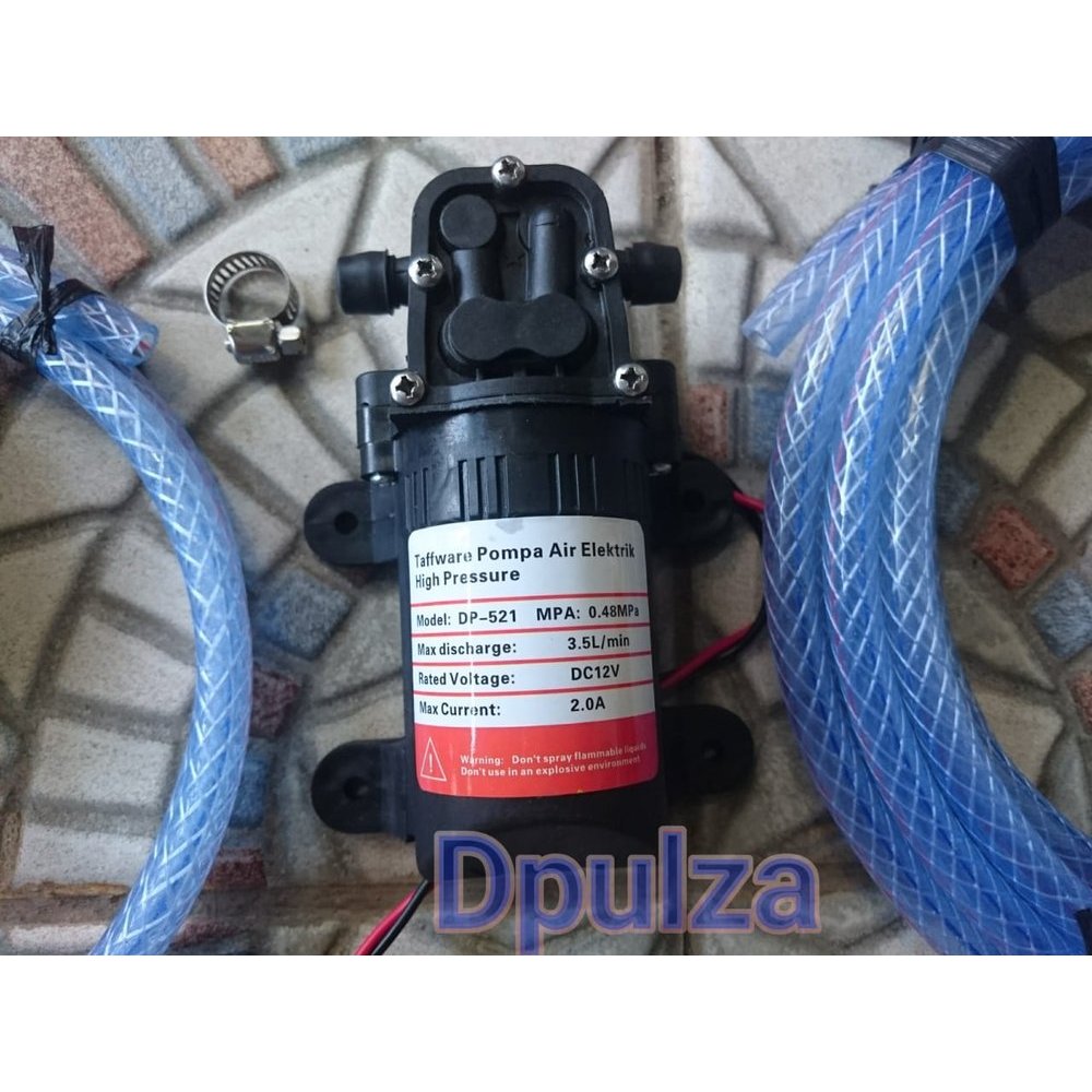 Jual pompa air dc 12 volt DP521 steam Jet cleaner motor mobil ac mini ...