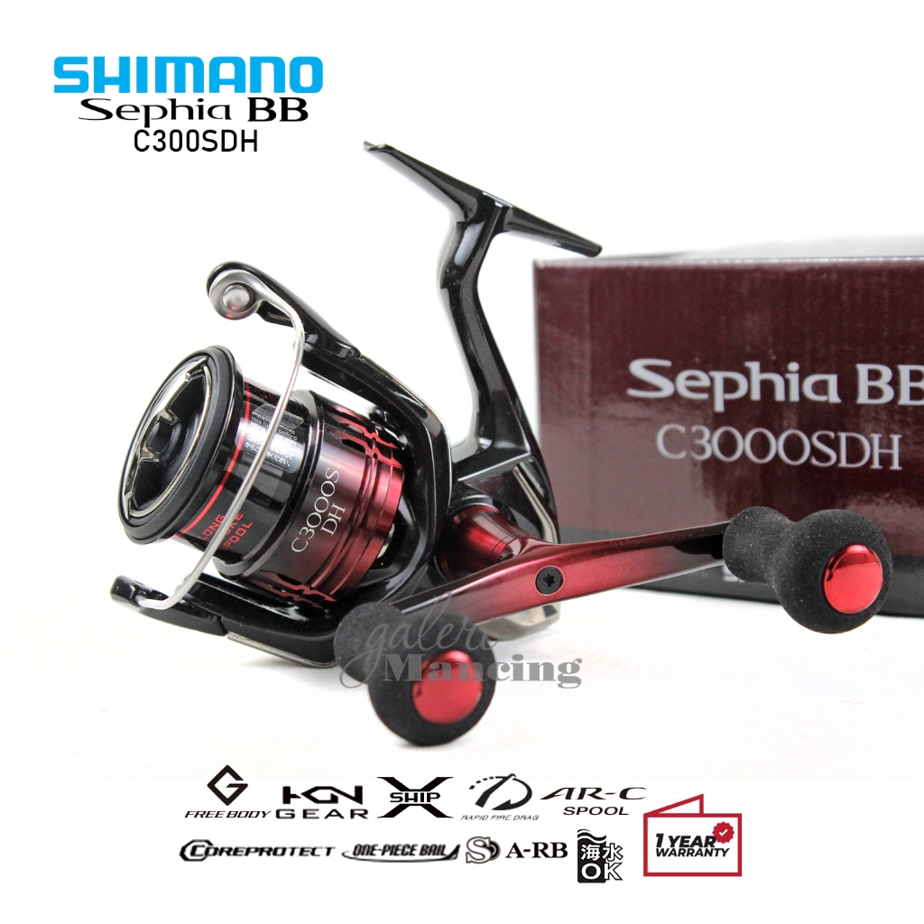 Jual Reel Shimano Sephia BB 2022 | Spinning | Hagane ARC Spool | Resmi Galeri Mancing | Shopee ...