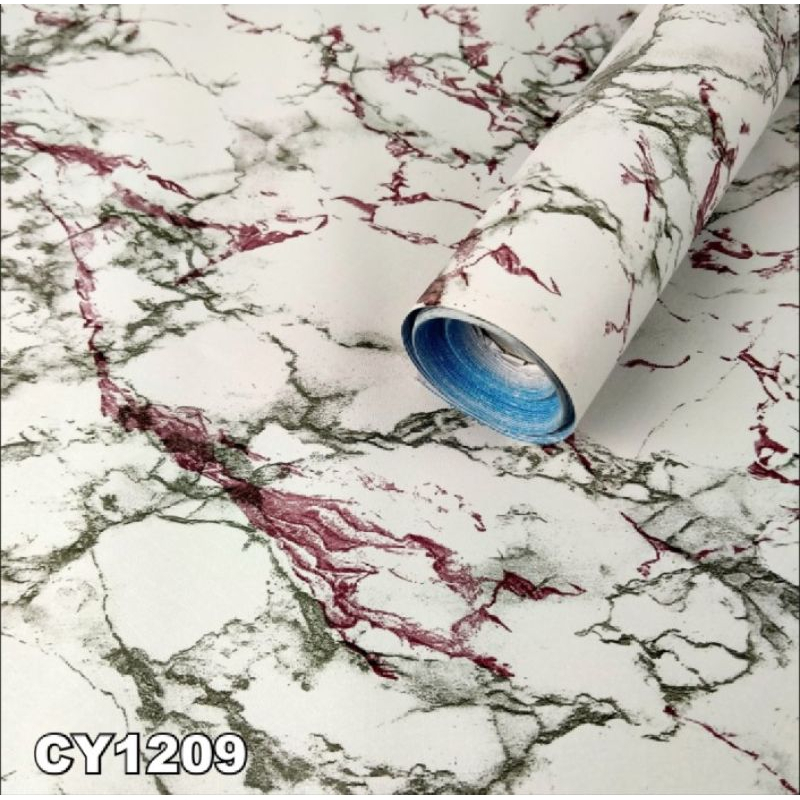 Jual DTG - Wallpaper sticker dinding Motif marmer ukuran 45cmx8m ...