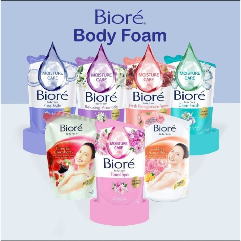 Jual Biore Body Foam Refill 250ml/400ml | Shopee Indonesia