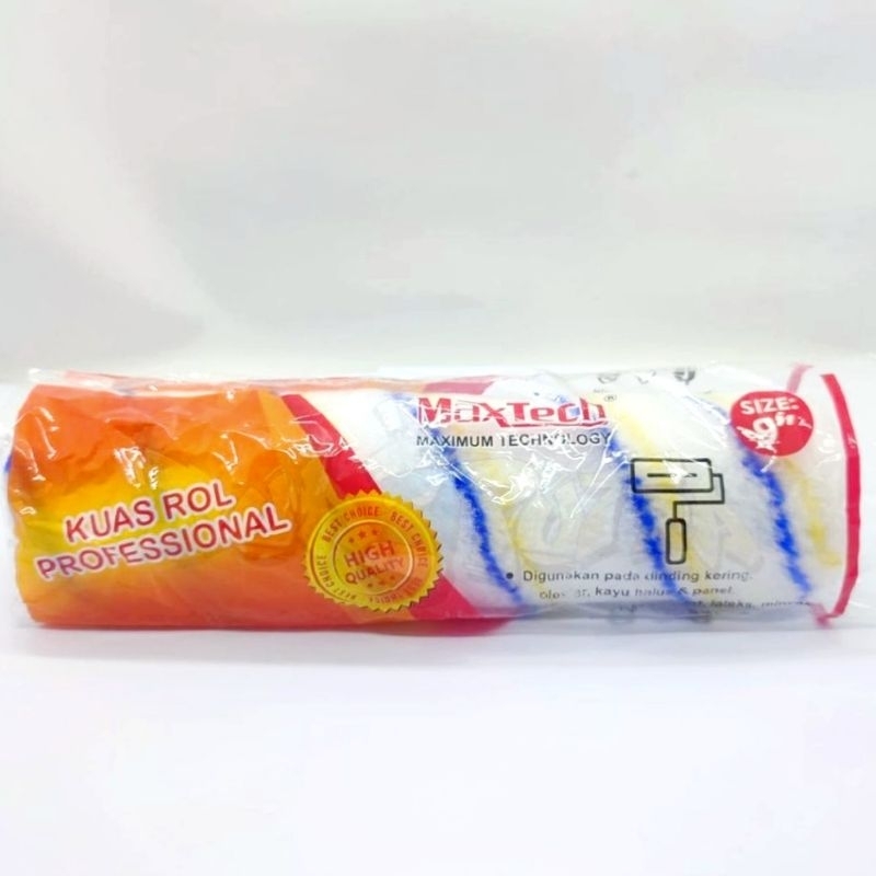 Jual Refill Bulu Kuas Roll Cat Besar 9" 9 Inch MAXTECH | Shopee Indonesia