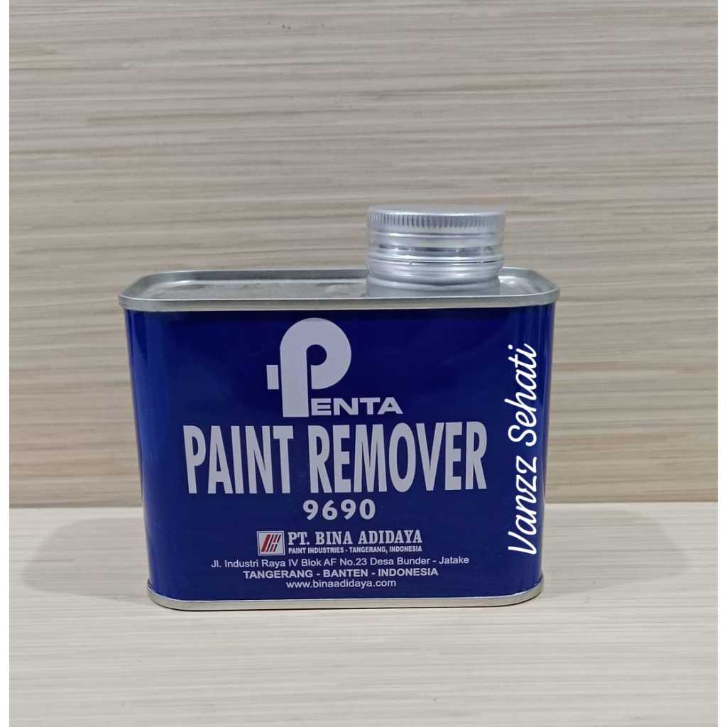 Jual Penta Paint Remover 250 ML/ Soda Api Penglupas Cat / Penta Kecil ...