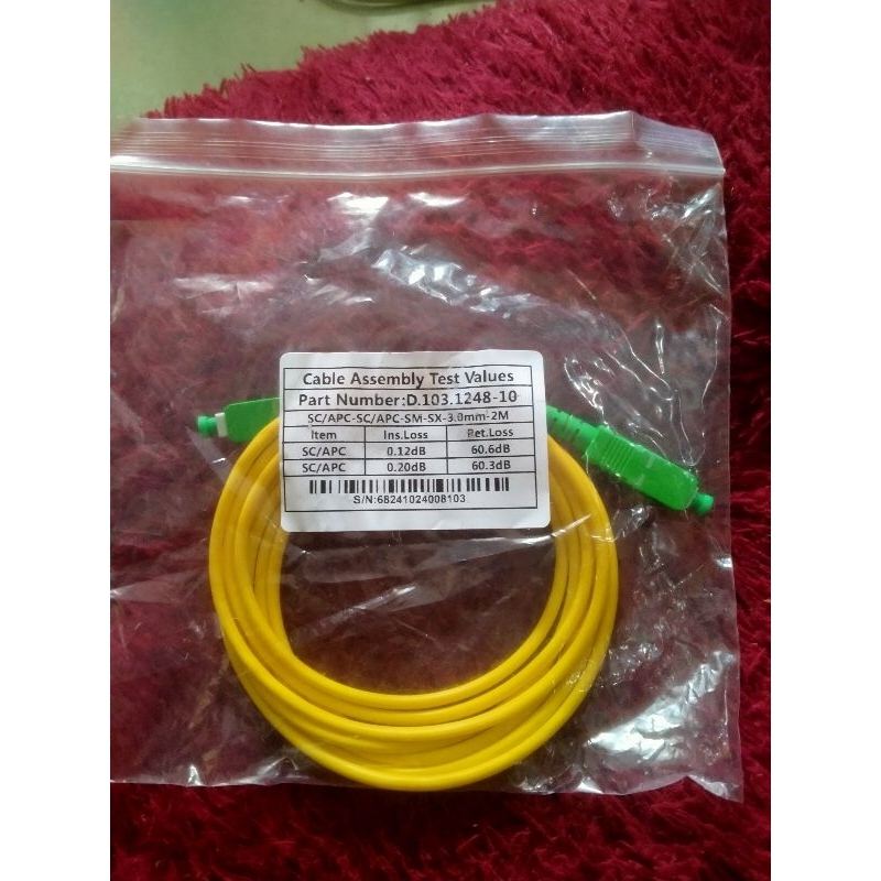 Jual patchore SC/APC-SC/APC-SM-SX-3.0mm-2m | Shopee Indonesia