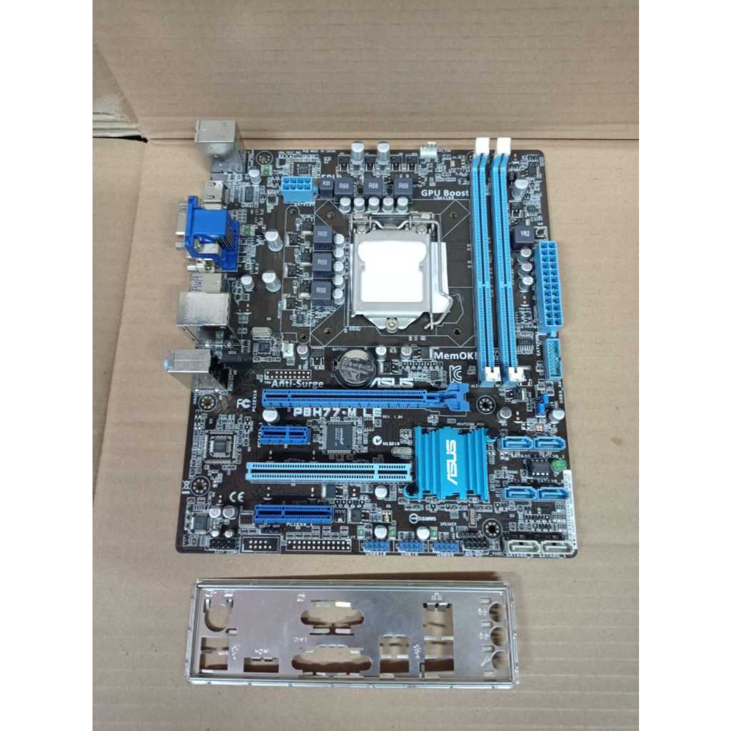 Jual mobo asus p8h77 m le socket lga 1155 ddr3 onboard vga/ hdmi | Shopee Indonesia