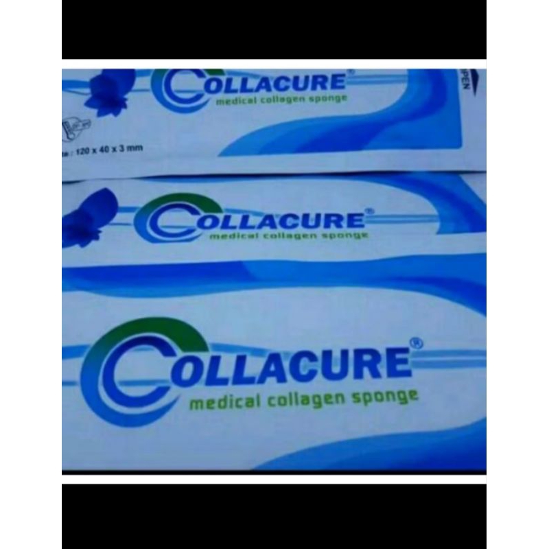 Jual Collacure ukuran besar medical collagen sponge 120 x 40 x 3 mm ...
