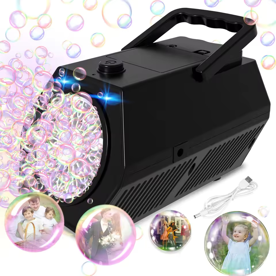 Jual Mesin Alat Pembuat Gelembung Mini Automatic Stage Bubble Machine ...