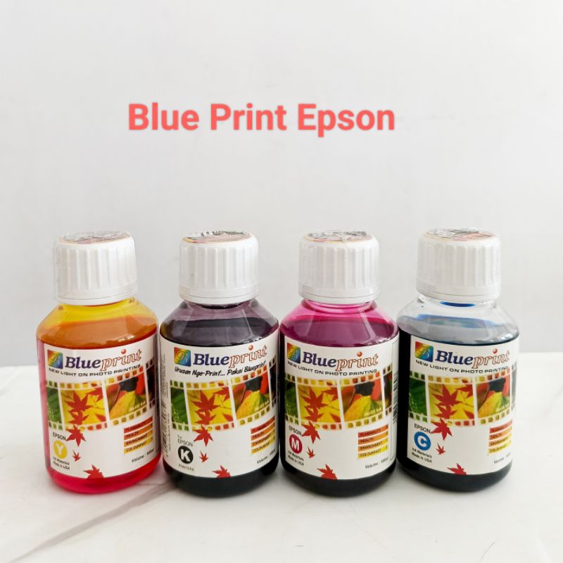 Jual Tinta Blue Print Epson & Canon 100ml | Shopee Indonesia