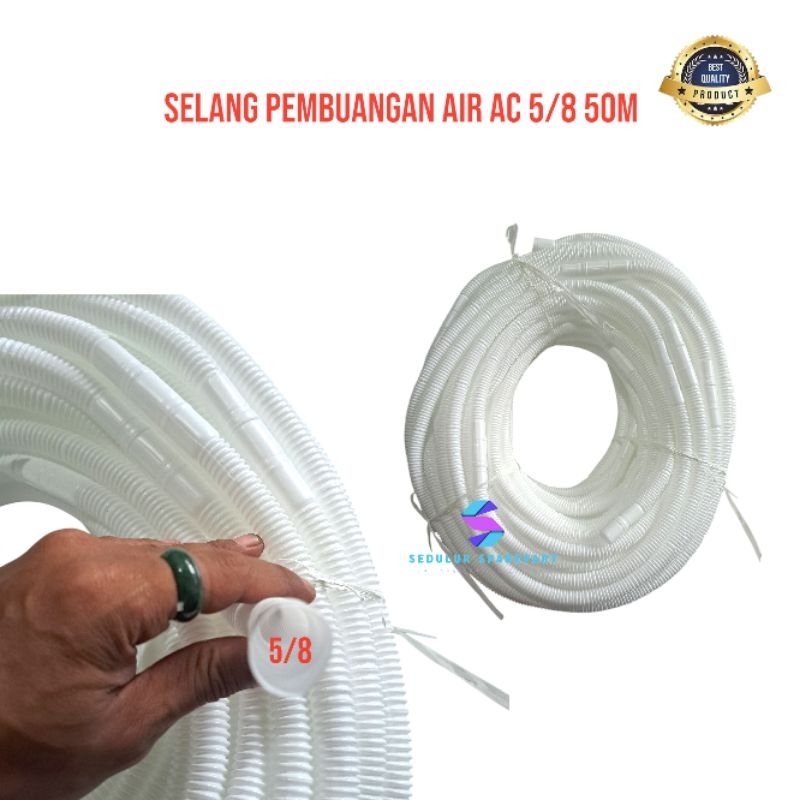 Jual Selang pembuangan air ac, selang fleksibel ac 5/8 inch | Shopee ...