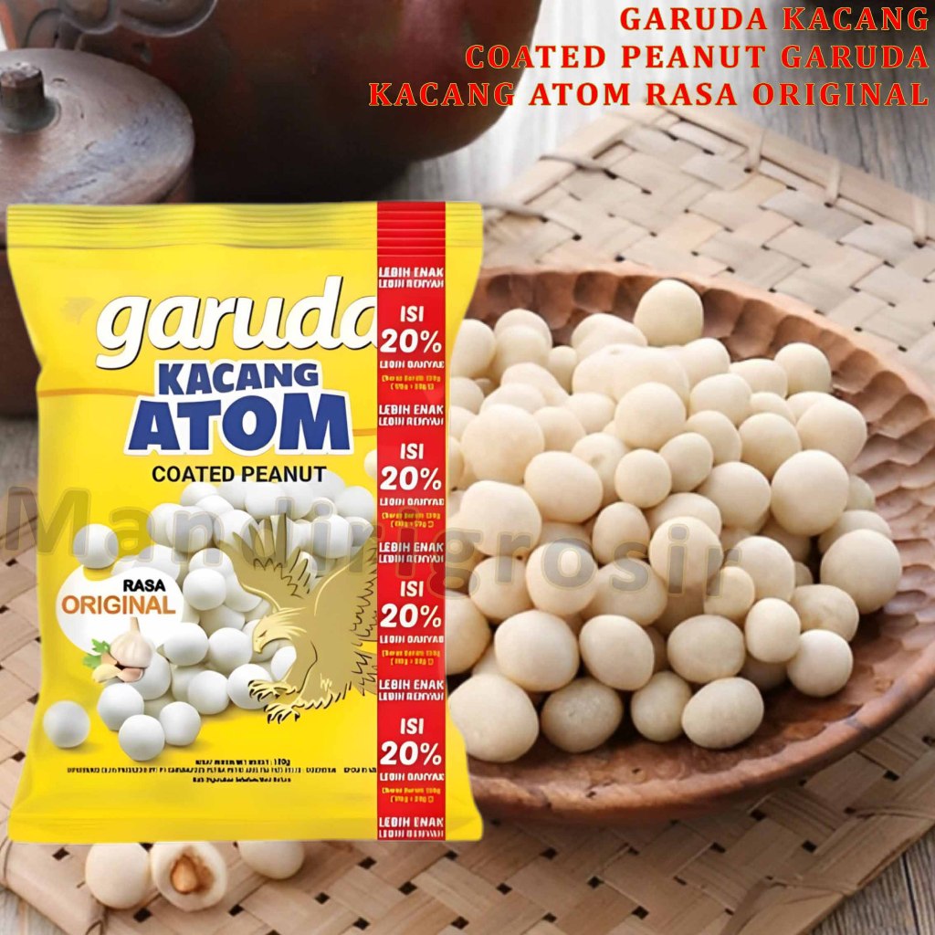 Jual Snack Kacang Atom * Garuda Kacang Atom * Kacang Atom Original ...