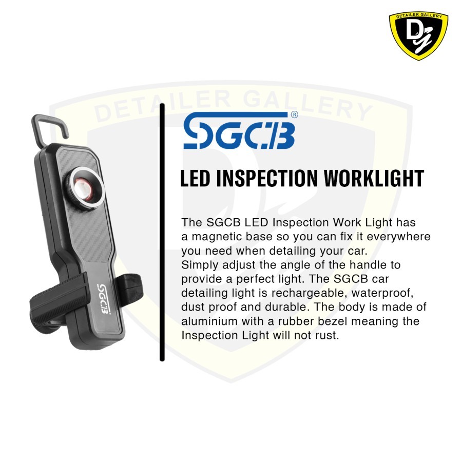 Jual SGCB LED Inspection Worklight SGGF177 Swirl Finder Flashlight ...