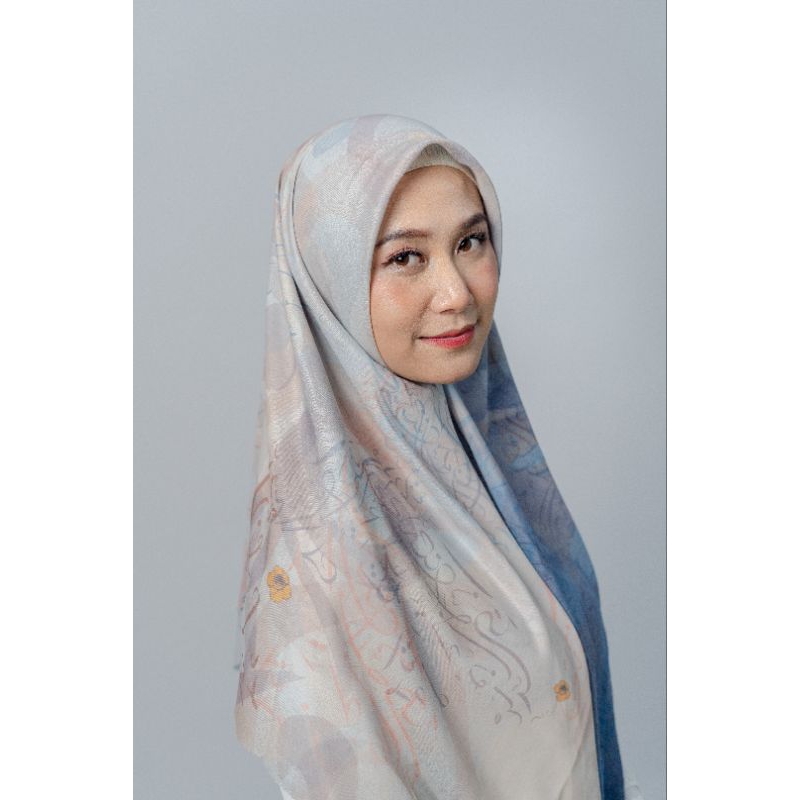 Jual hijab Voal motif rafflesia & batik besurek khas bengkulu ...
