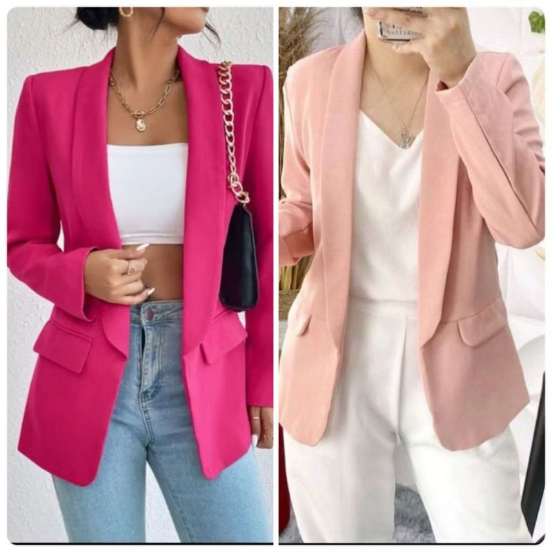 Jual GTC KIARA BLAZER PANJANG WANITA SCUBA PREMIUM BLAZER PREMIUM ...