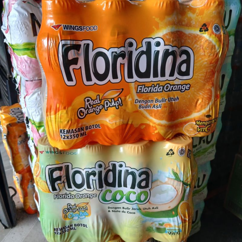 Jual FLORIDINA ORANGE COCO 350mL 1 Pack Jus Jeruk Segar Asli dari Wings ...
