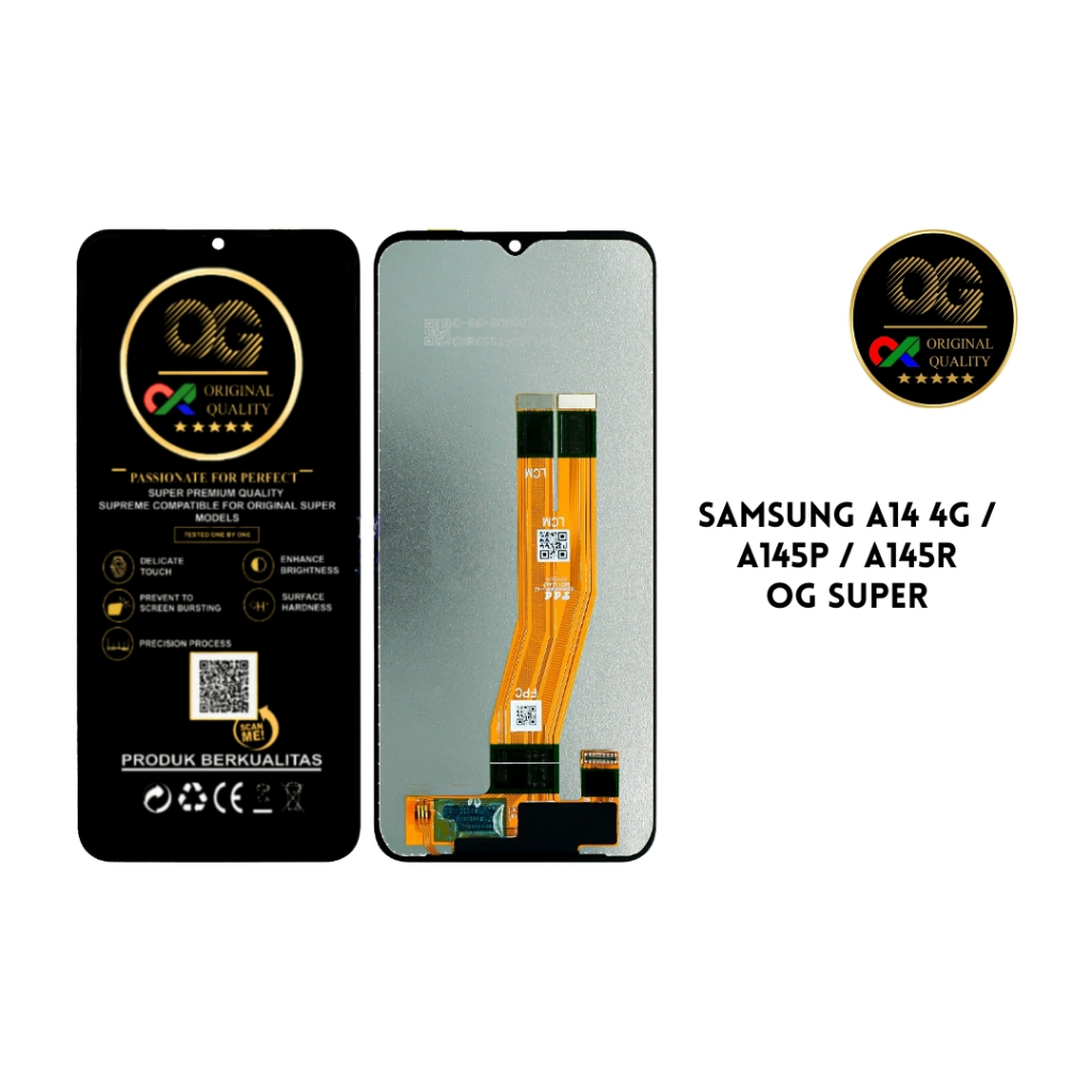 Jual ( OG SUPER ) LCD SAMSUNG A14 4G / A145P / A145R FULLSET | Shopee ...