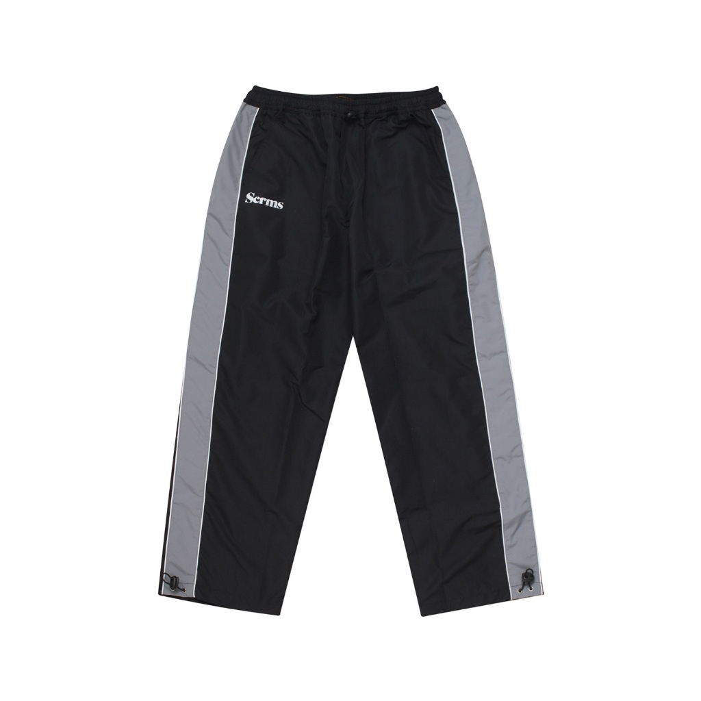 Jual Screamous Track Pants Parachute - LONG PANTS DHOME BLACK GREY ...