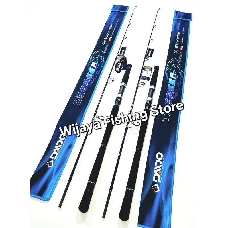 Jual Joran Pancing Jigging Daido Deep Sea 180 CINCIN FUJI | Shopee ...